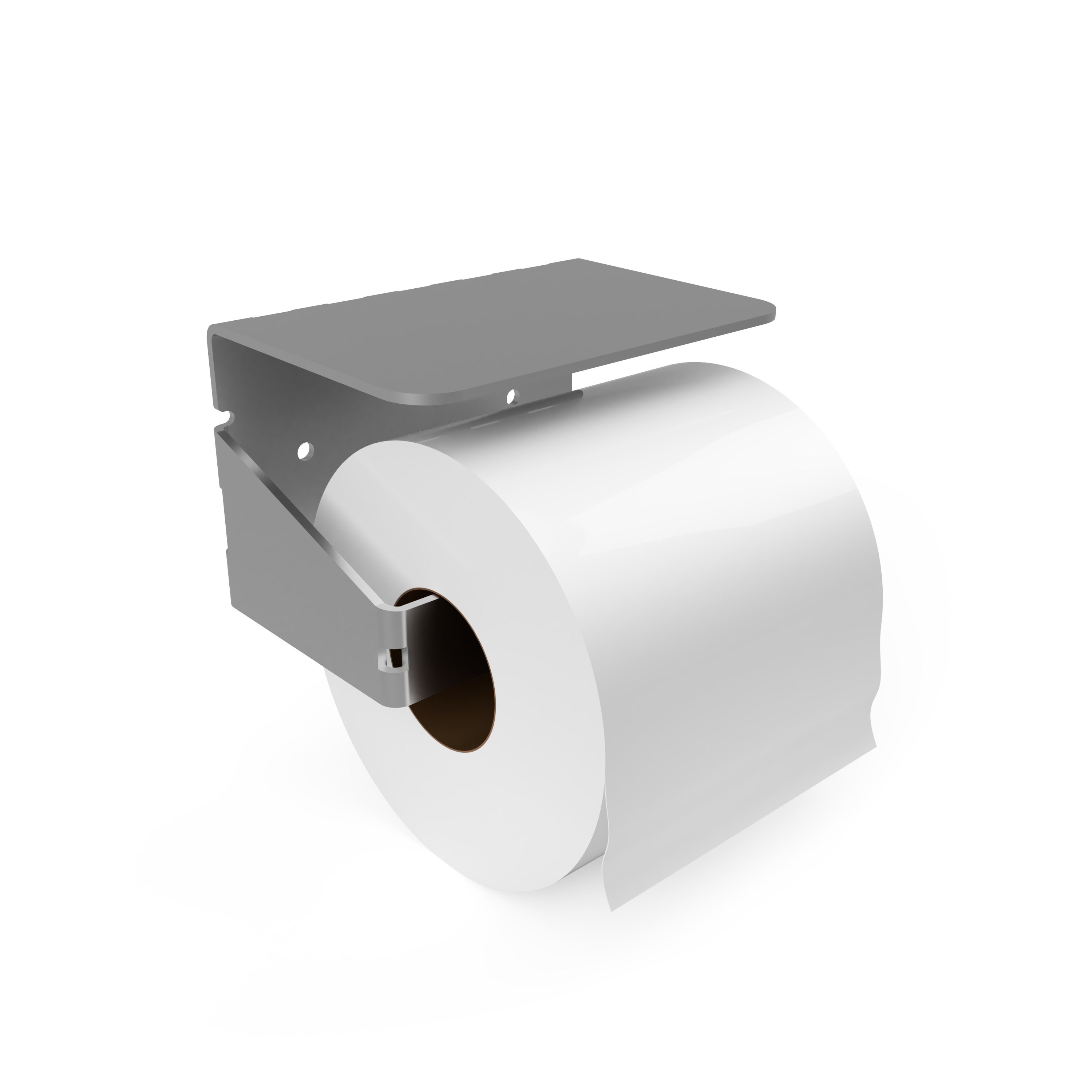 Toilet Paper Holder With Shelf DXF Cut Files (digital Download) - Etsy