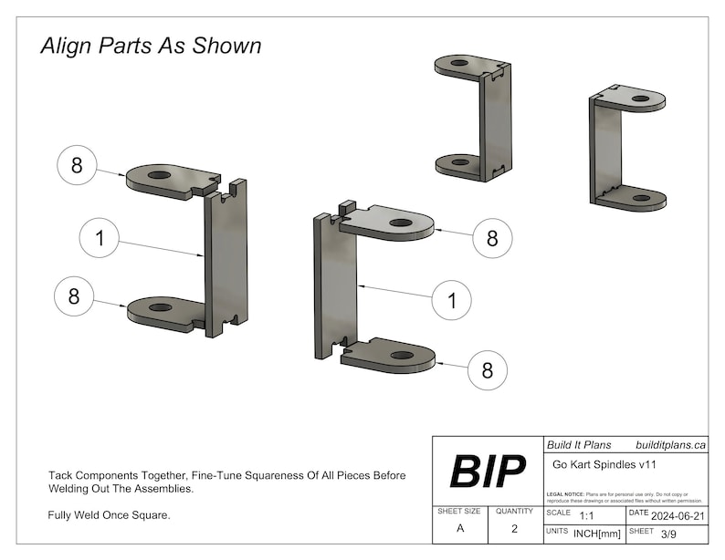 Go Kart Spindle DXF Cut Files: DIY Kart Steering (digital Download) - Etsy