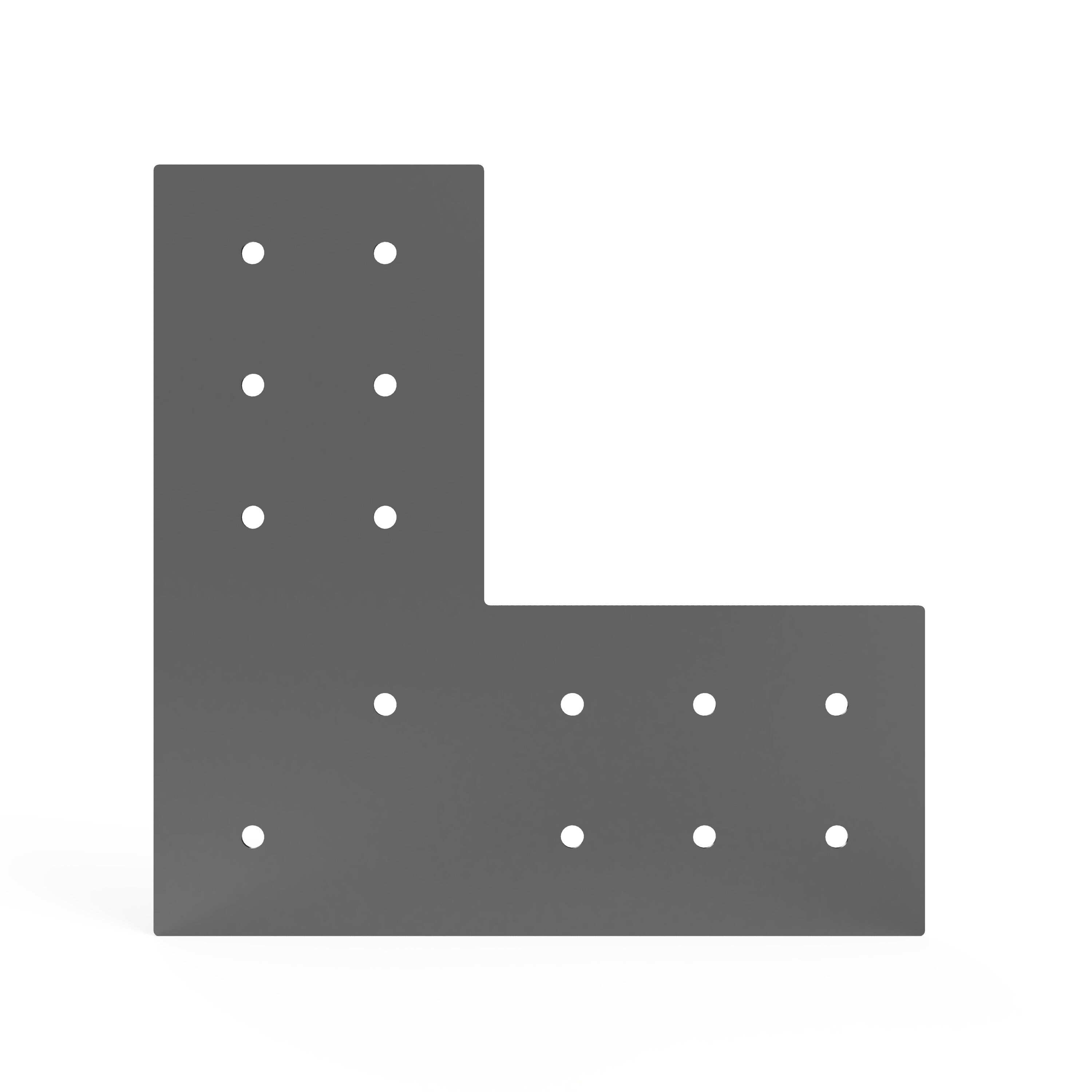 Standard 8x8 Post L Bracket Cut File - Pergola Timber Frame DXF Plasma ...