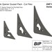 Bottle Opener Gusset Cut Files Pack for Fabricators DXF Plasma Files ...