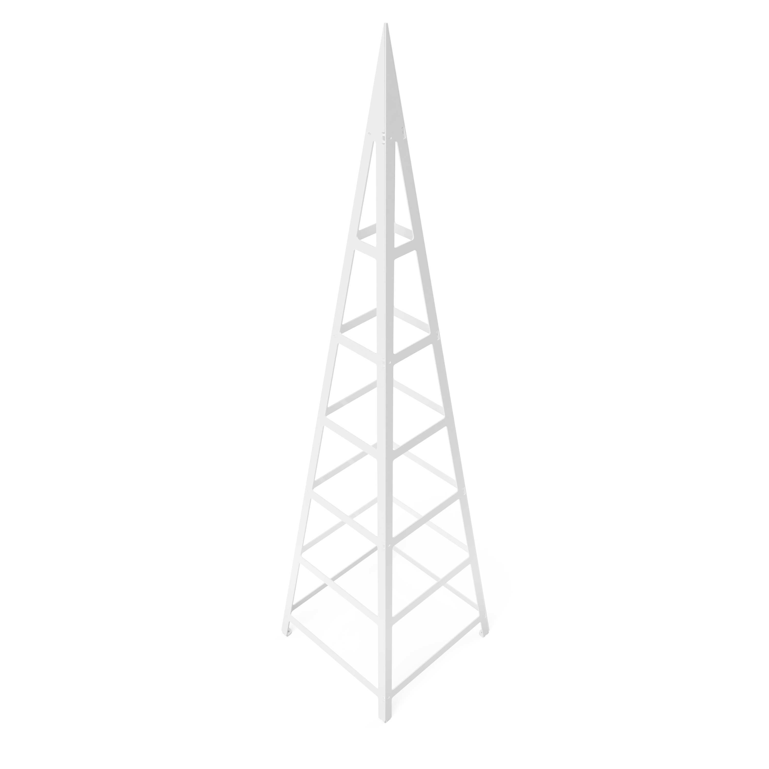 Metal 6' Minimalist Garden Trellis Cut Files for DIY Garden Lattice ...