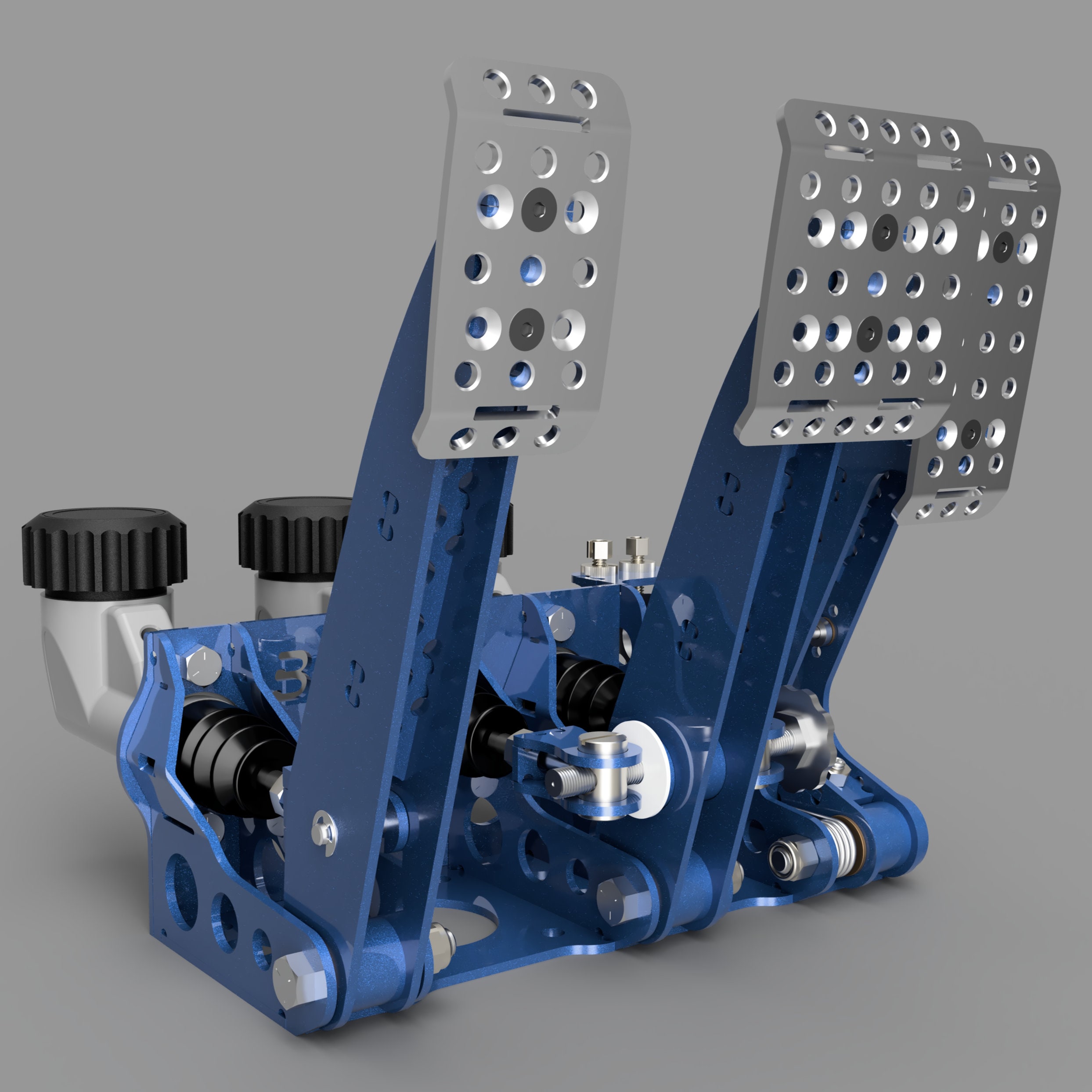 DIY Racing Pedal Set Cut Files and Plans Throttle Brake and Clutch ...