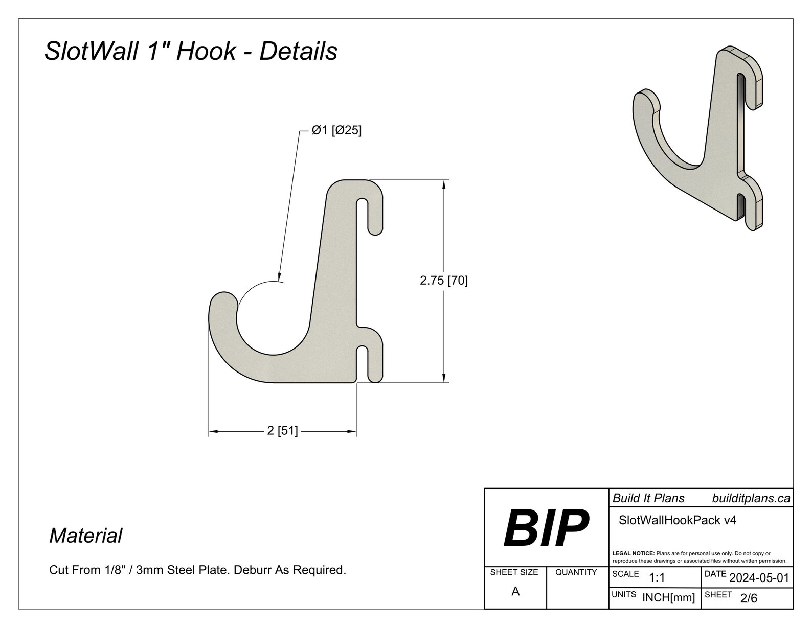 Slotwall Hook Pack DXF Cut Files for DIY Slatwall Tool Hangers - Etsy