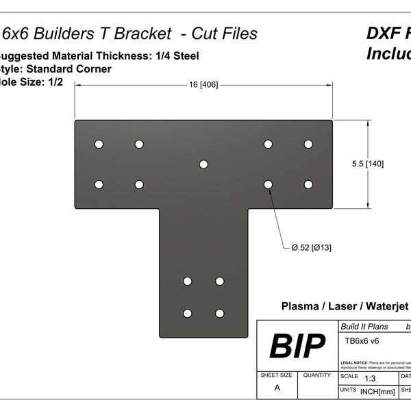 6x6 Post Bracket - Etsy