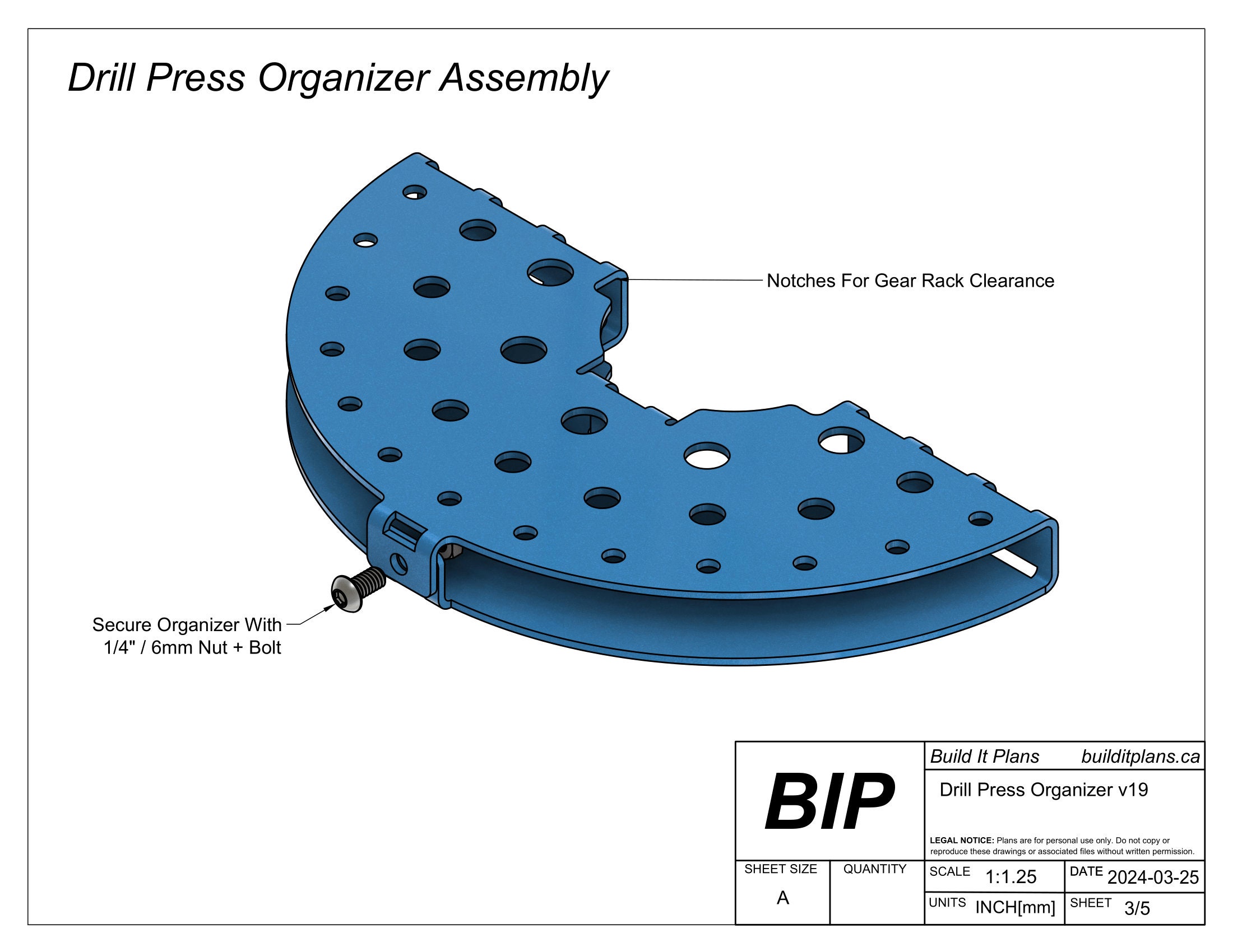 Drill Press Organizer Cut Files Drill Press Bit Storage Organization ...