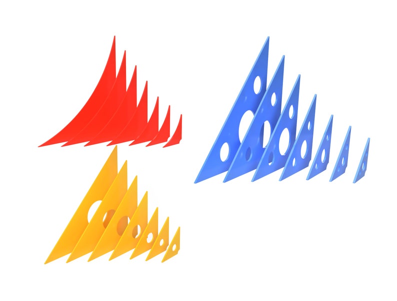 Corner Gusset Cut Files for Fabricators Pack of DXF Files for 90 Degree ...