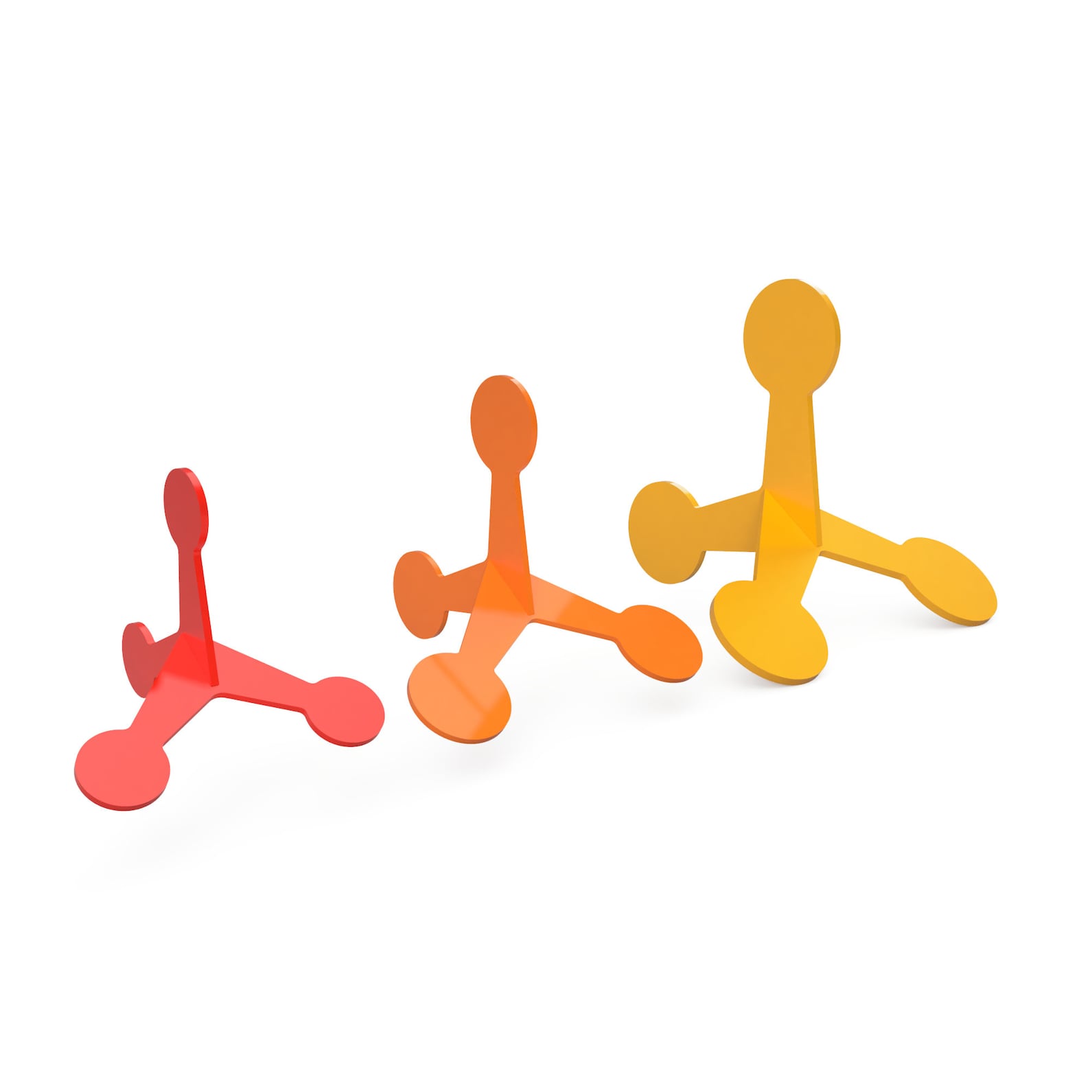 Jumping Target DXF Cut File Bundle: 2.5, 3.5, 5 Inch (digital Download ...
