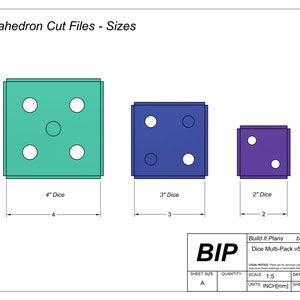 Dice Cube Welding Project DXF Cut Files: 2-4 Inch (digital Download) - Etsy