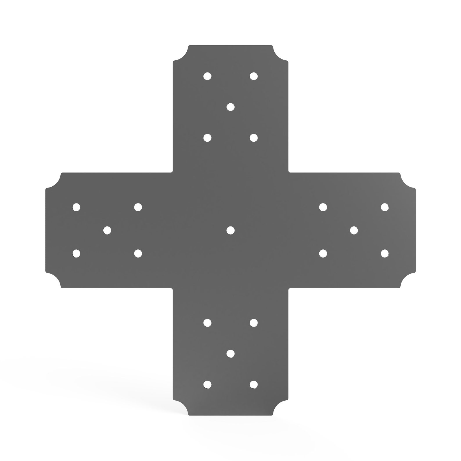 Classic 8x8 Post X Bracket DXF Cut File - Etsy