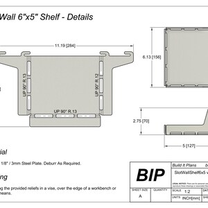 Slotwall 6" X 5" Shelf DXF Cut Files for DIY Slatwall Trays - Etsy