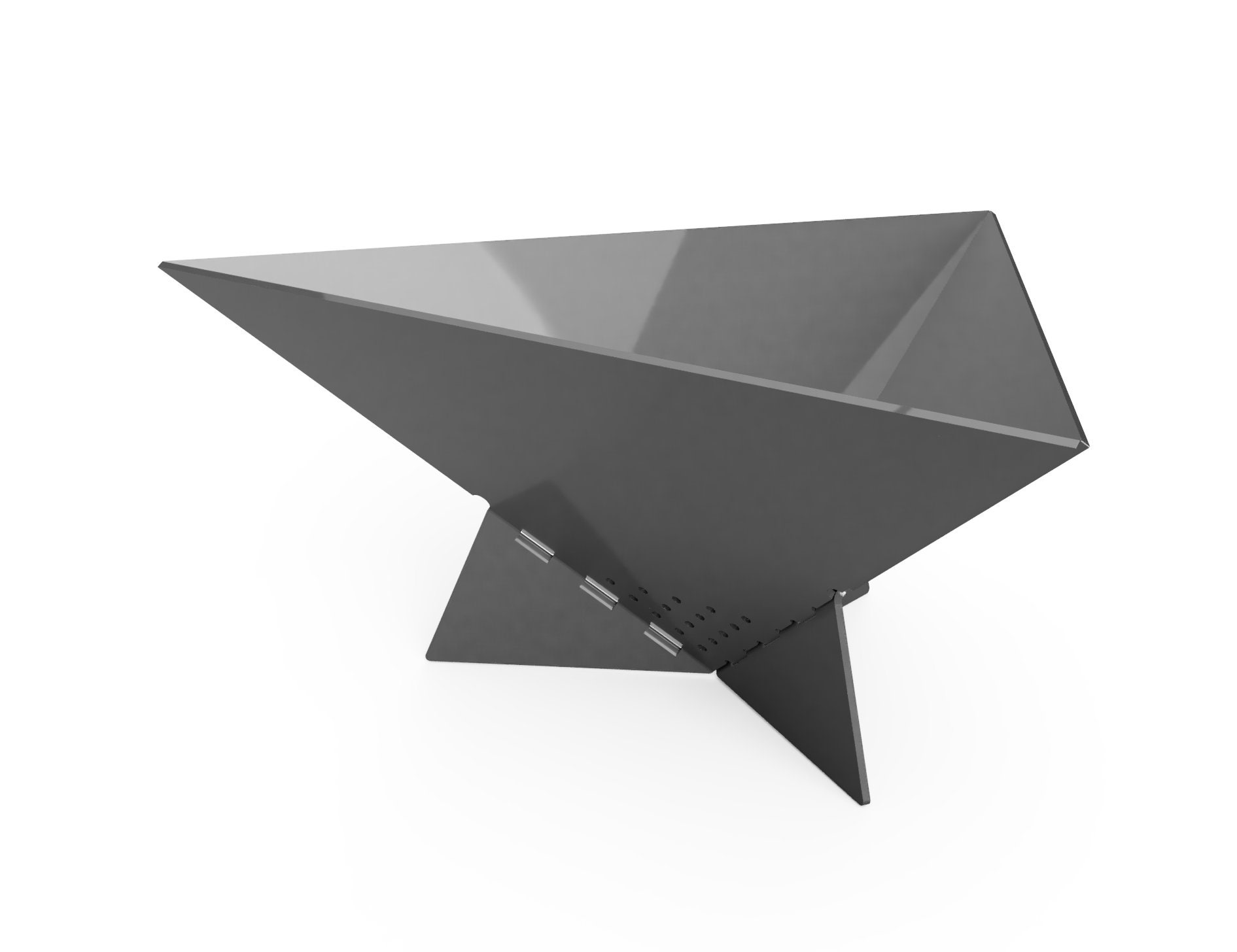 24" Triangular Fire Pit DXF Cut Files and Plans - Etsy