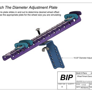 Wheel Offset Tool DXF Files – Wheel Simulator Files + Plans - Etsy