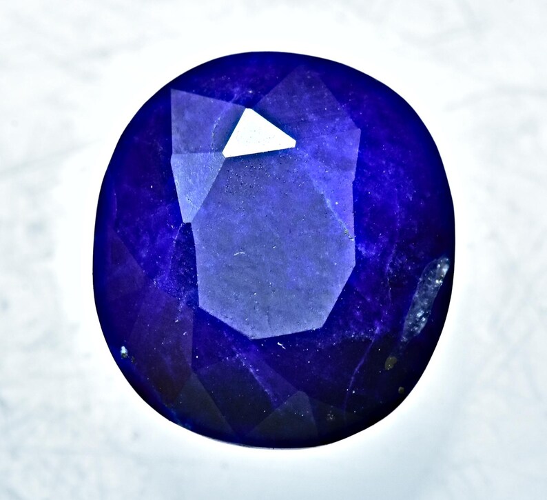 Super Blue Color Faceted Lazurite Cut Stone 2.50 Carat - Etsy