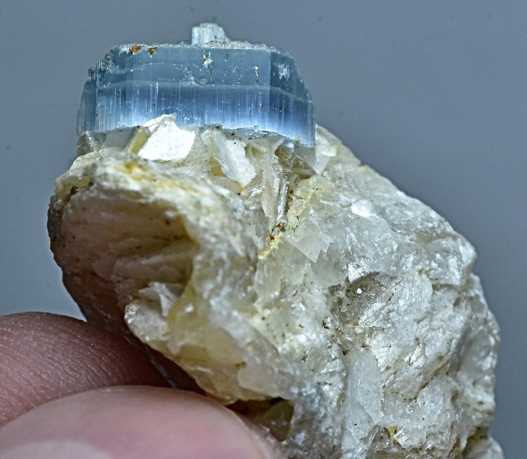 Unusual Vorobyevite Beryl Rosterite Crystal Specimen 59 Carat - Etsy