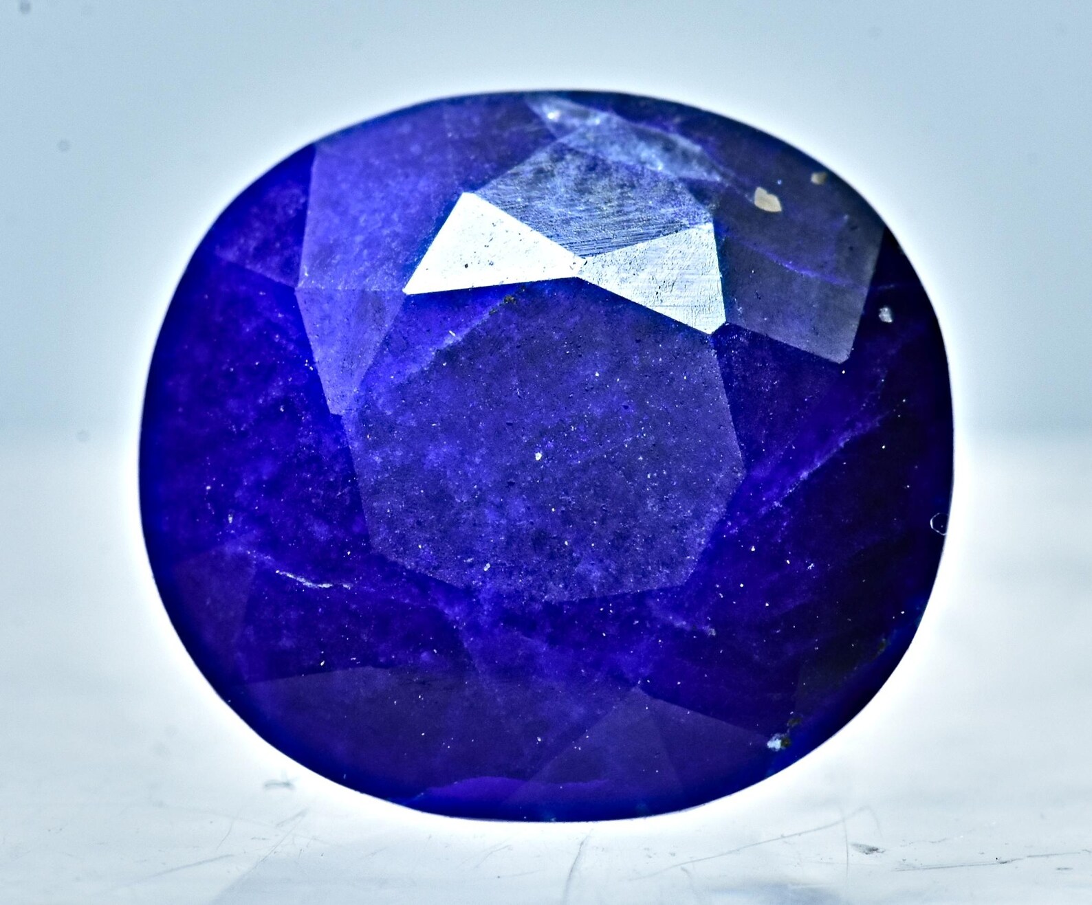 Super Blue Color Faceted Lazurite Cut Stone 2.50 Carat - Etsy