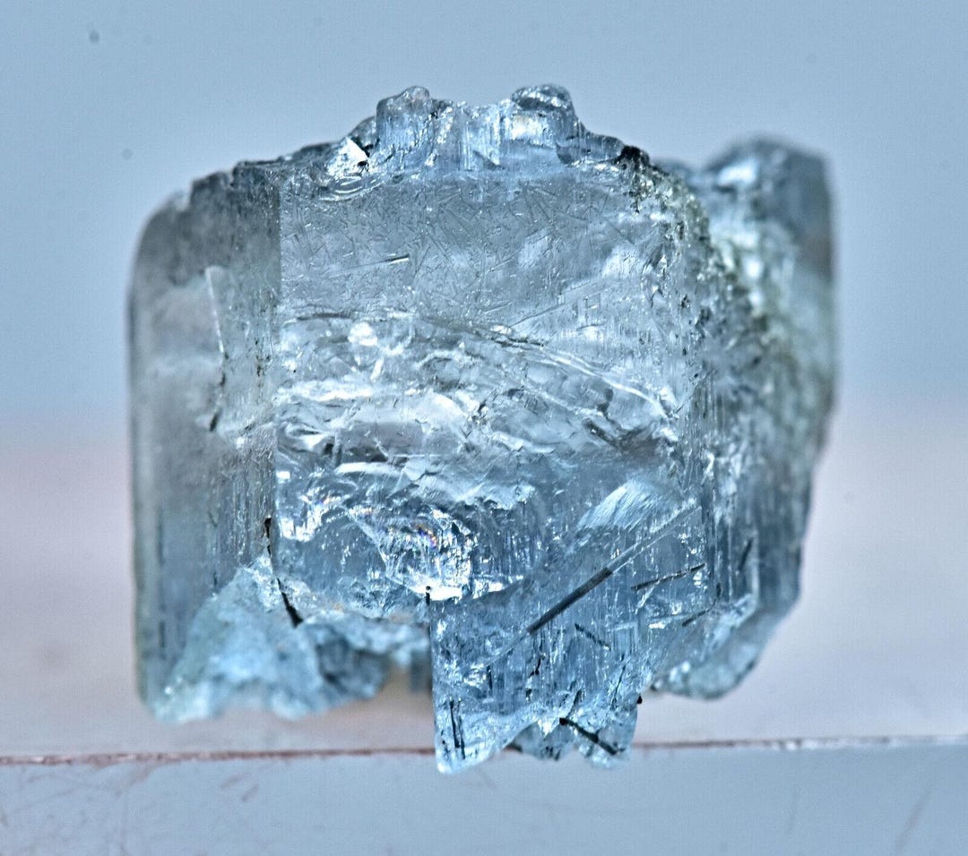 Unusual Vorobyevite Beryl Rosterite Crystal With Tourmaline Needles 3 ...