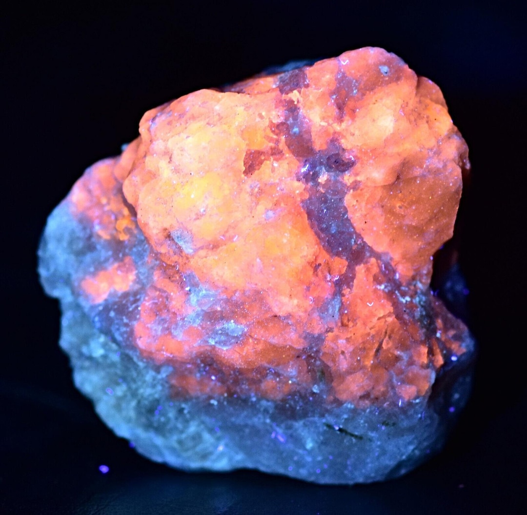 Natural Fluorescent Phosphorescent Color Change Hackmanite Specimen 41 ...