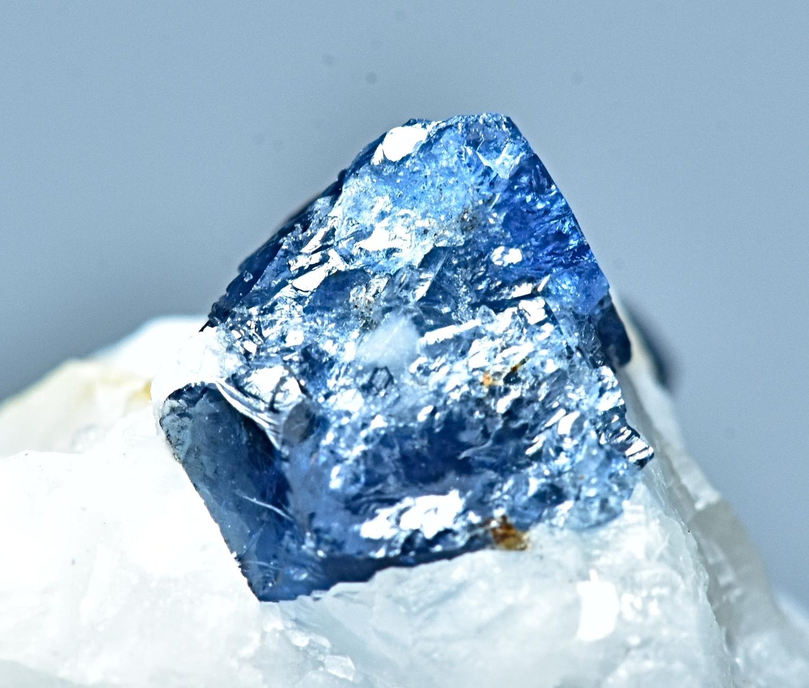 Natural Blue Spinel Crystals on Matrix Combined With Mica 41 Carat - Etsy