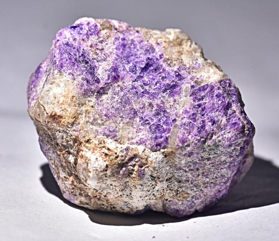 Fluorescent Phosphorescent Color Change Hackmanite Specimen With ...