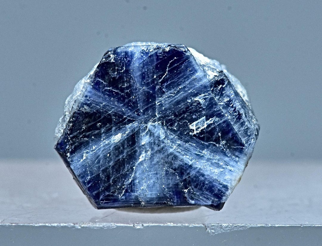 Unusual Natural Sapphire Trapiche Crystal From Badakhshan Afghanistan 5 ...
