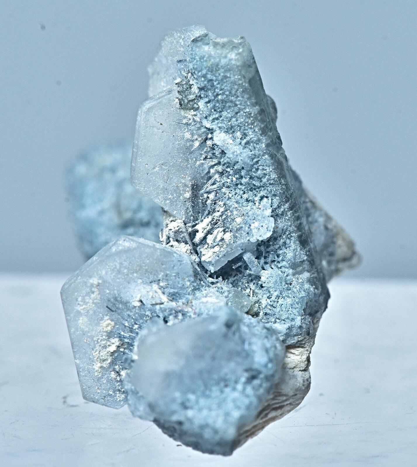 Unusual Vorobyevite Beryl Rosterite Crystals With Tourmaline & Mica 6 ...