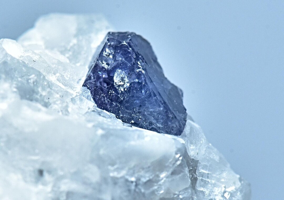 Natural Blue Spinel Crystal Specimen From Skardu Pakistan 15 Carat - Etsy