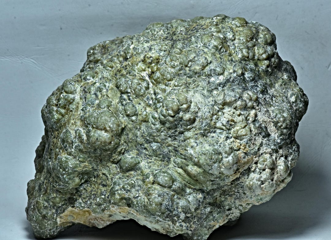 Natural Green Botryoidal Nephrite Jade Stone 619 Gram - Etsy