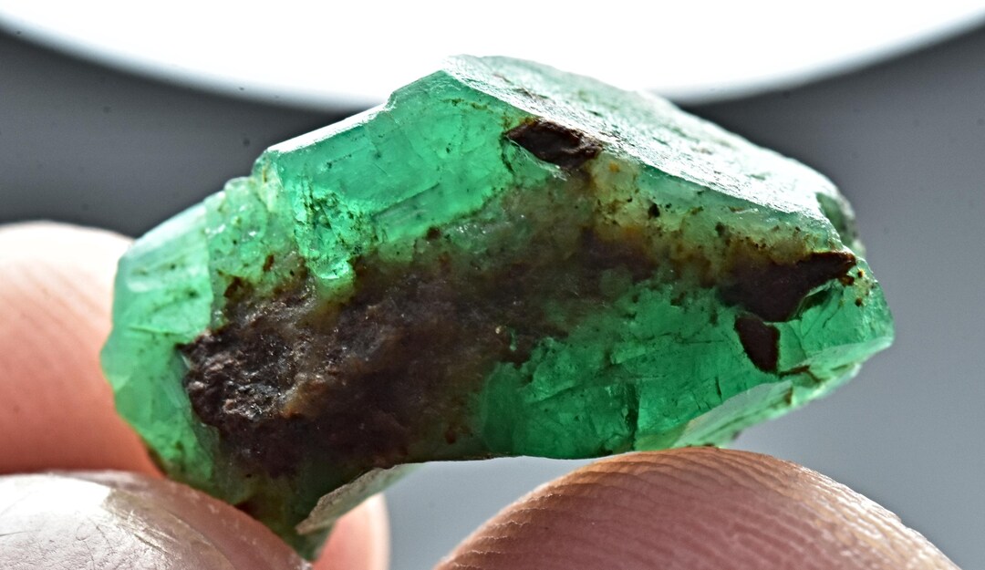 Natural Unique Emerald Crystal From Panjshoir Afghanistan 9.45 Carat - Etsy