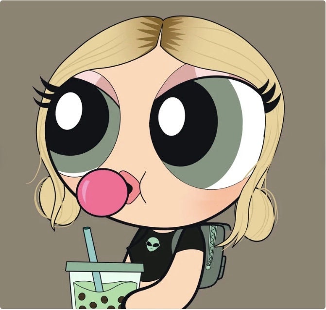 Custom Powerpuff Girls Character Portrait Gift Personalised - Etsy