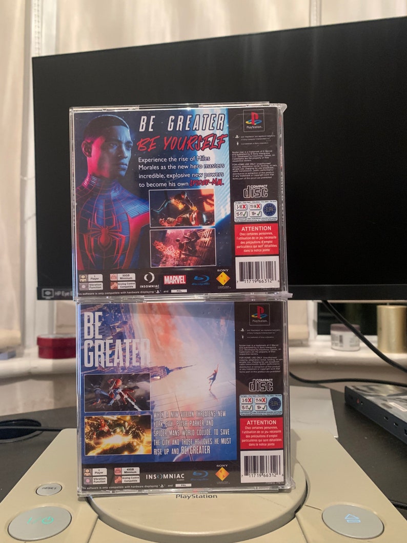 Custom Retro Nostalgia PSX Cover & Box Any Game PS1 - Etsy