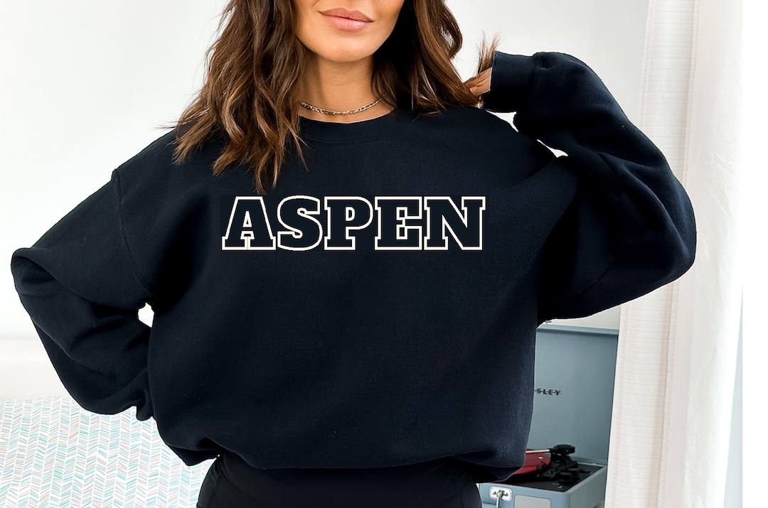 Aspen Crewneck, Aspen Sweatshirt, Colorado - Etsy