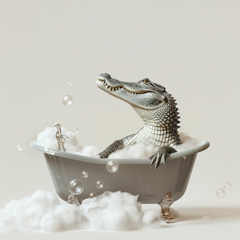 Alligator Wall Decor - Etsy