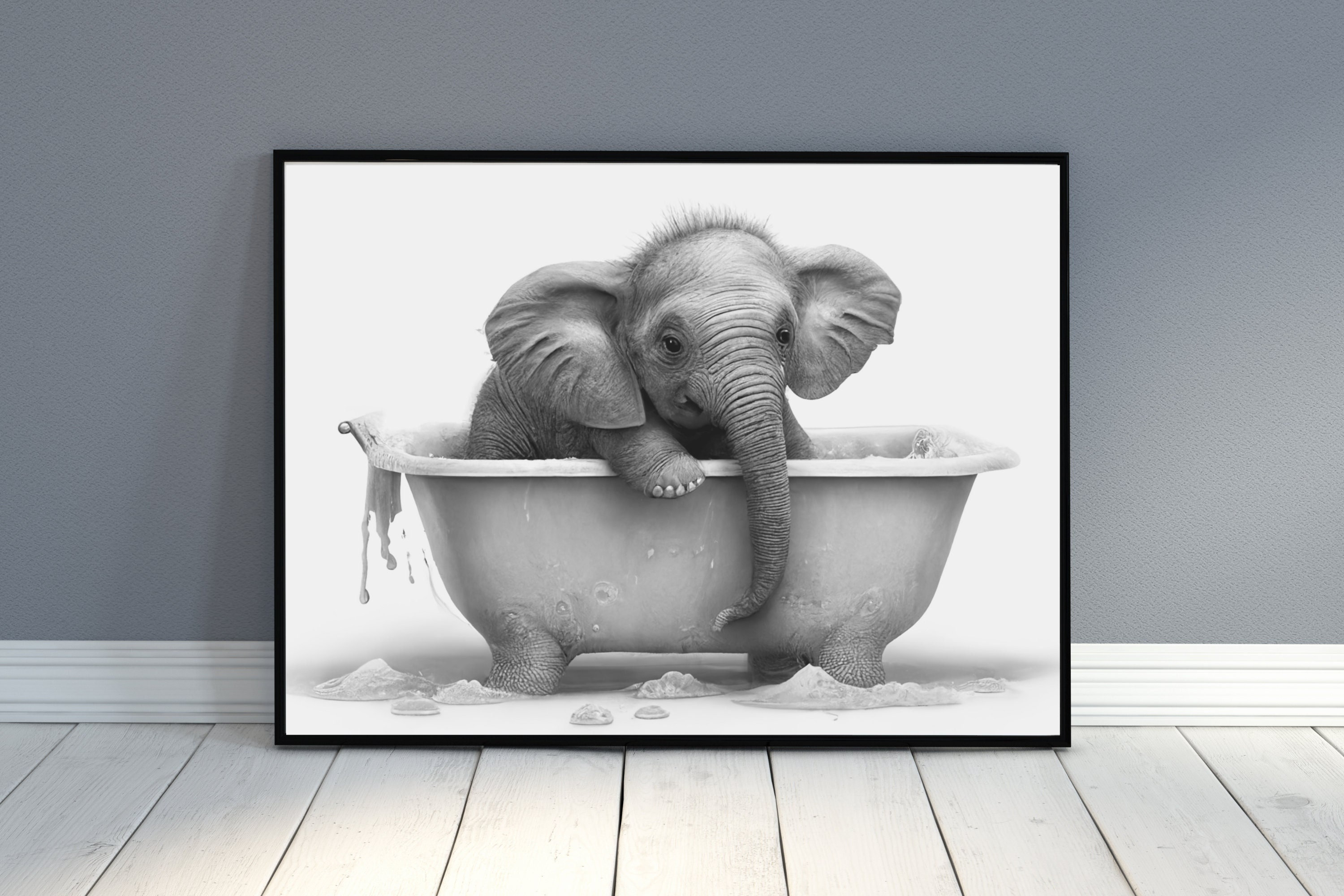 Baby Elephant Dumbo Bathtub