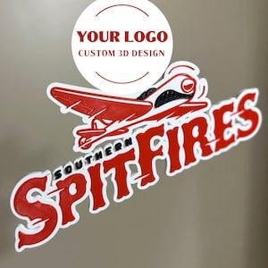 Custom 3d-printed Wall Emblems - Personalized Image, Team, or Business Logo Wall Decor. - Etsy