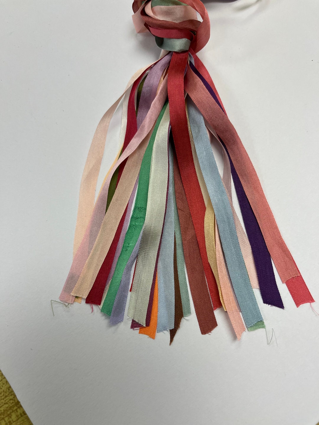 Silk Ribbon 7mm 30 Colors - Etsy