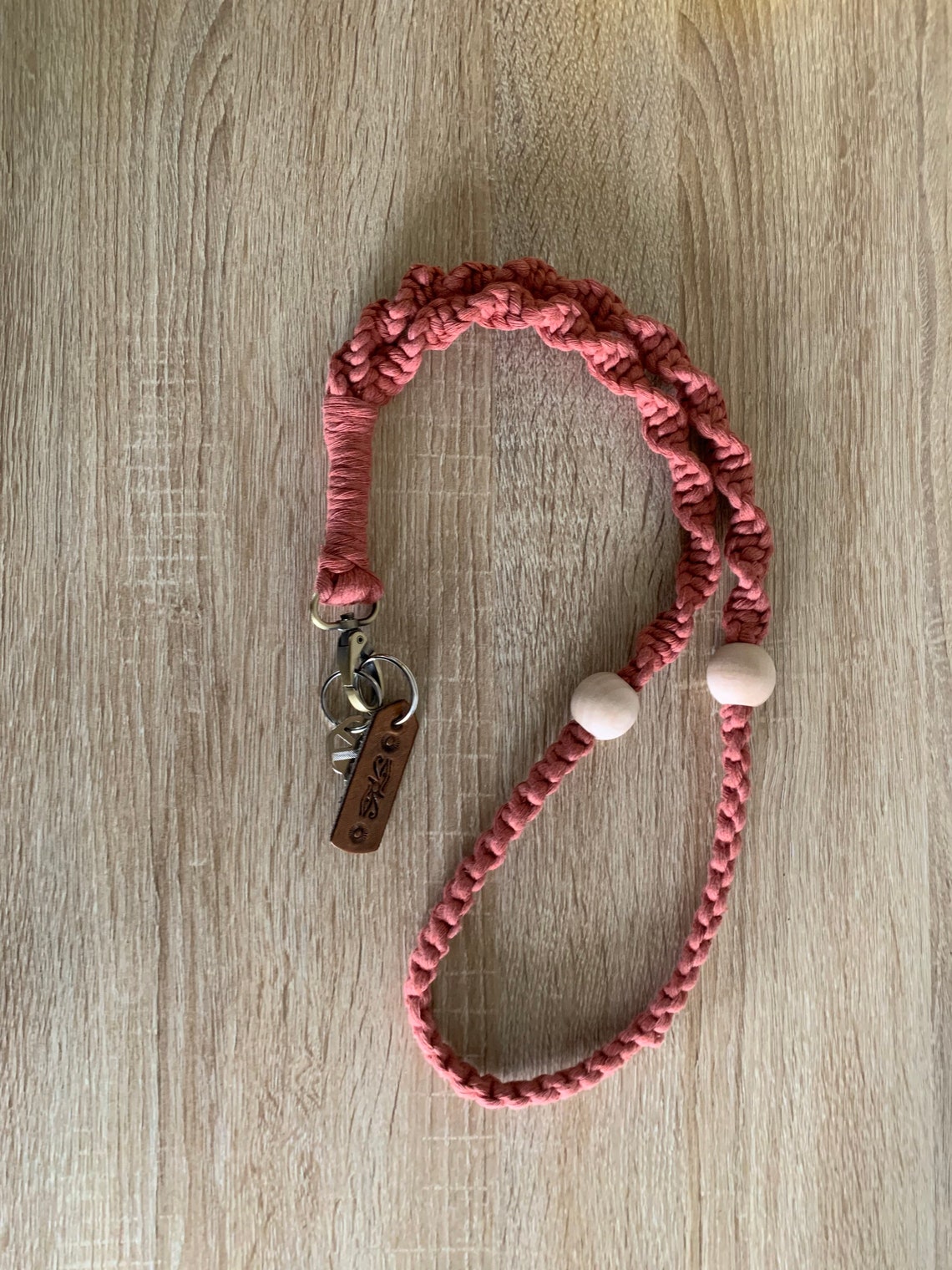 Handmade Macrame Lanyard - Etsy