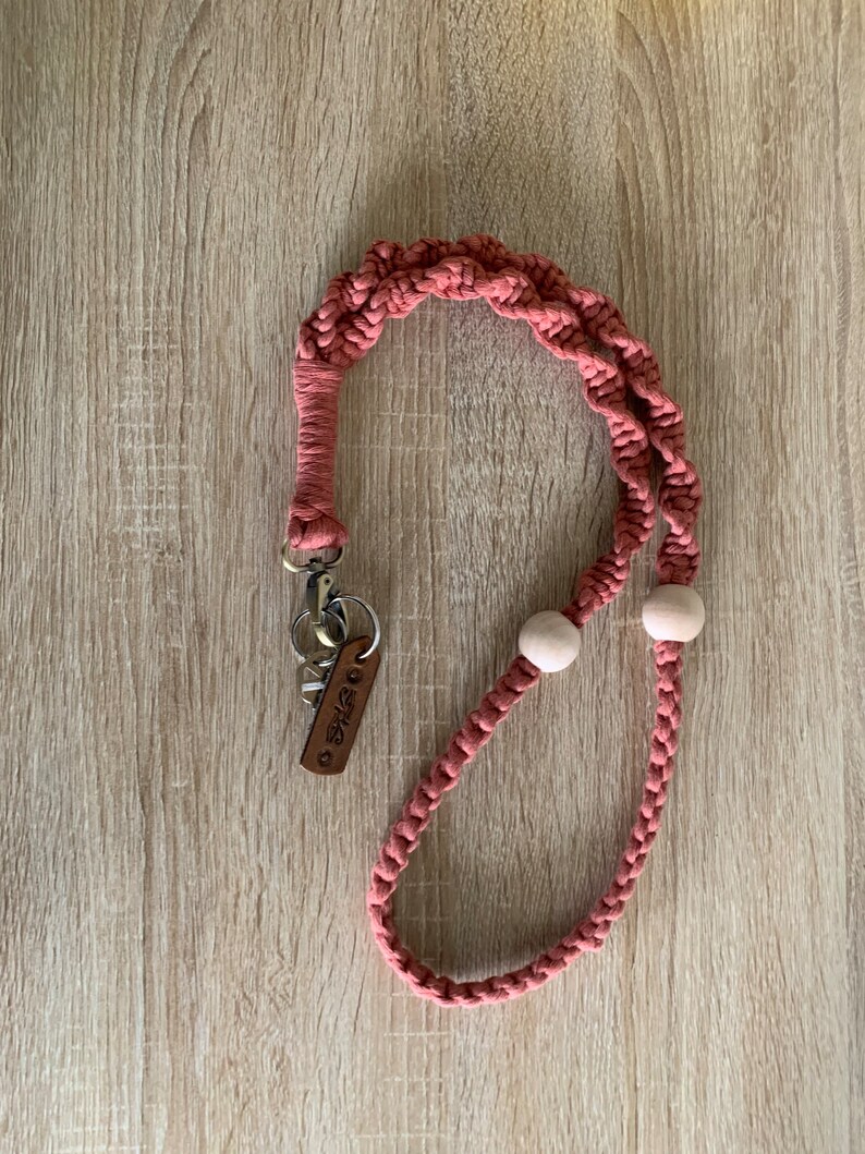 Handmade Macrame Lanyard - Etsy