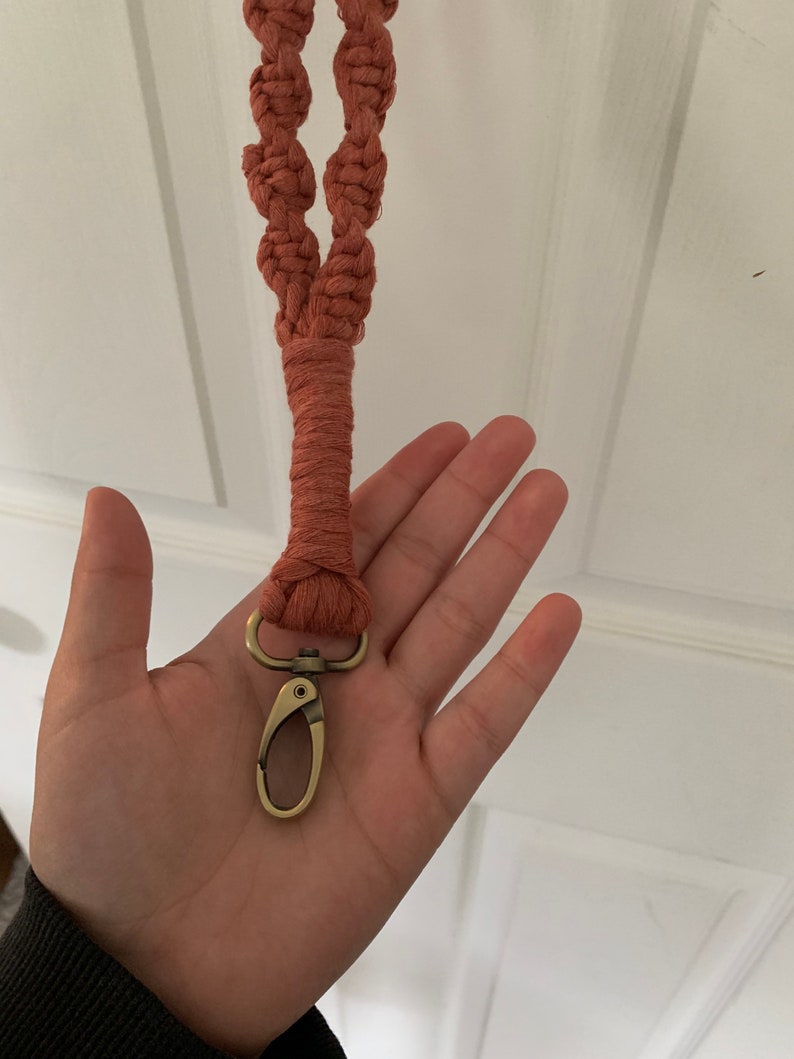 Handmade Macrame Lanyard - Etsy