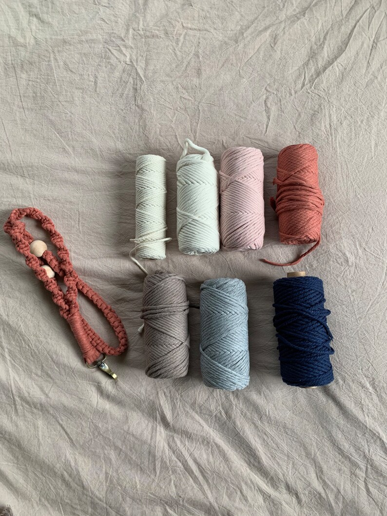 Handmade Macrame Lanyard - Etsy