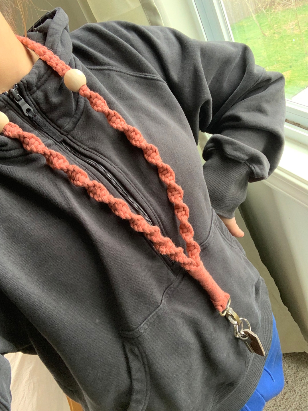 Handmade Macrame Lanyard - Etsy