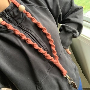 Handmade Macrame Lanyard - Etsy