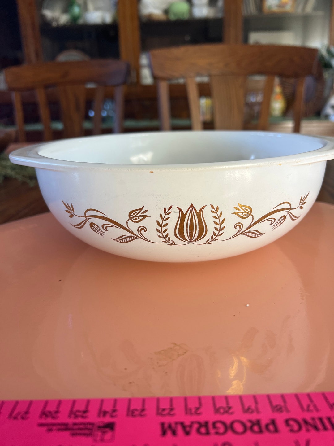 Pyrex Gold Tulip - Etsy
