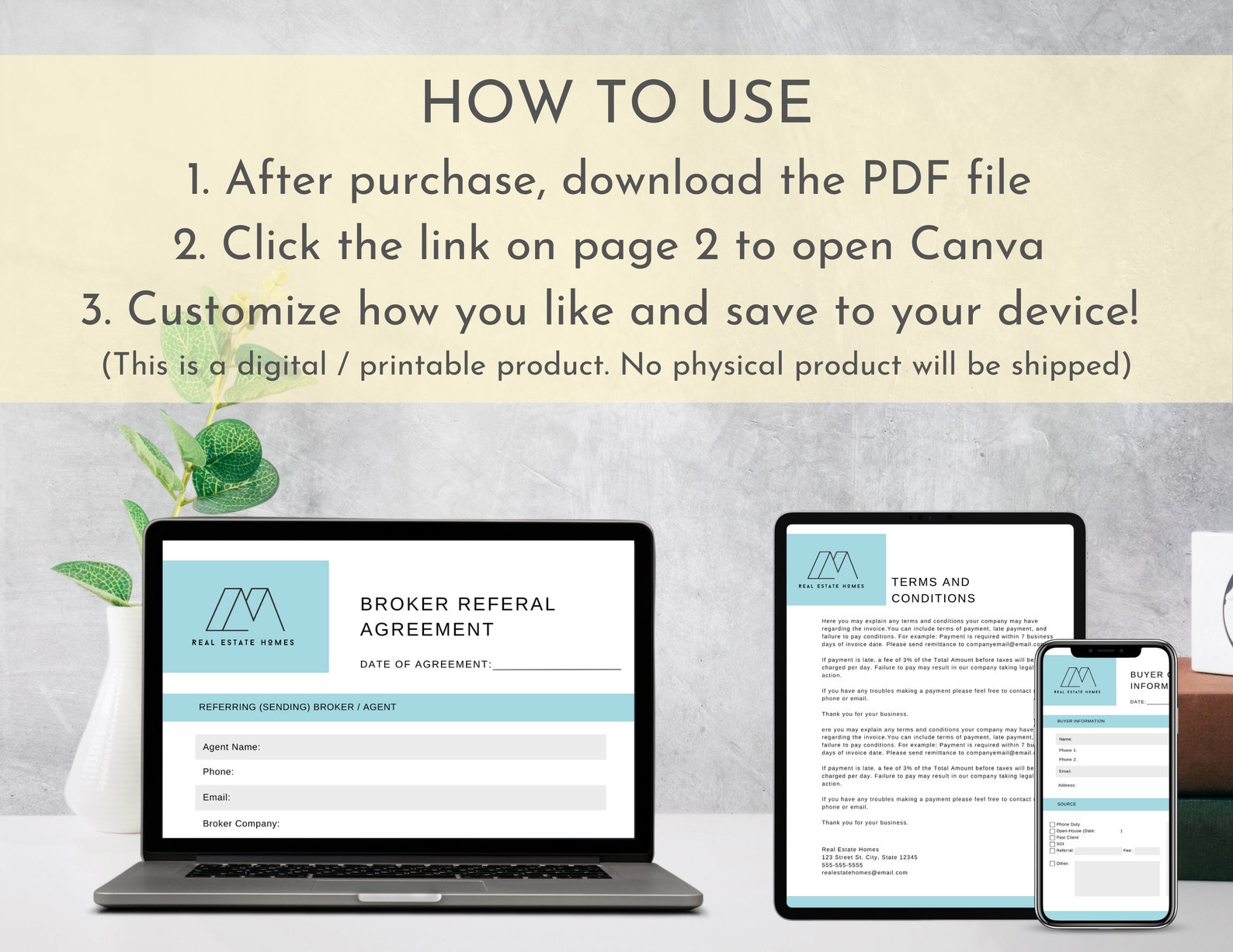 Real Estate Seller Forms, Home Sale Documents, for Agents, Small ...