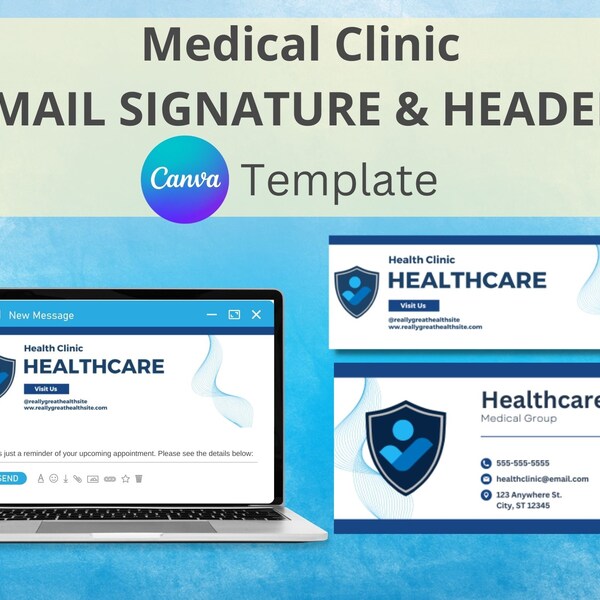 Medical Email Template - Etsy