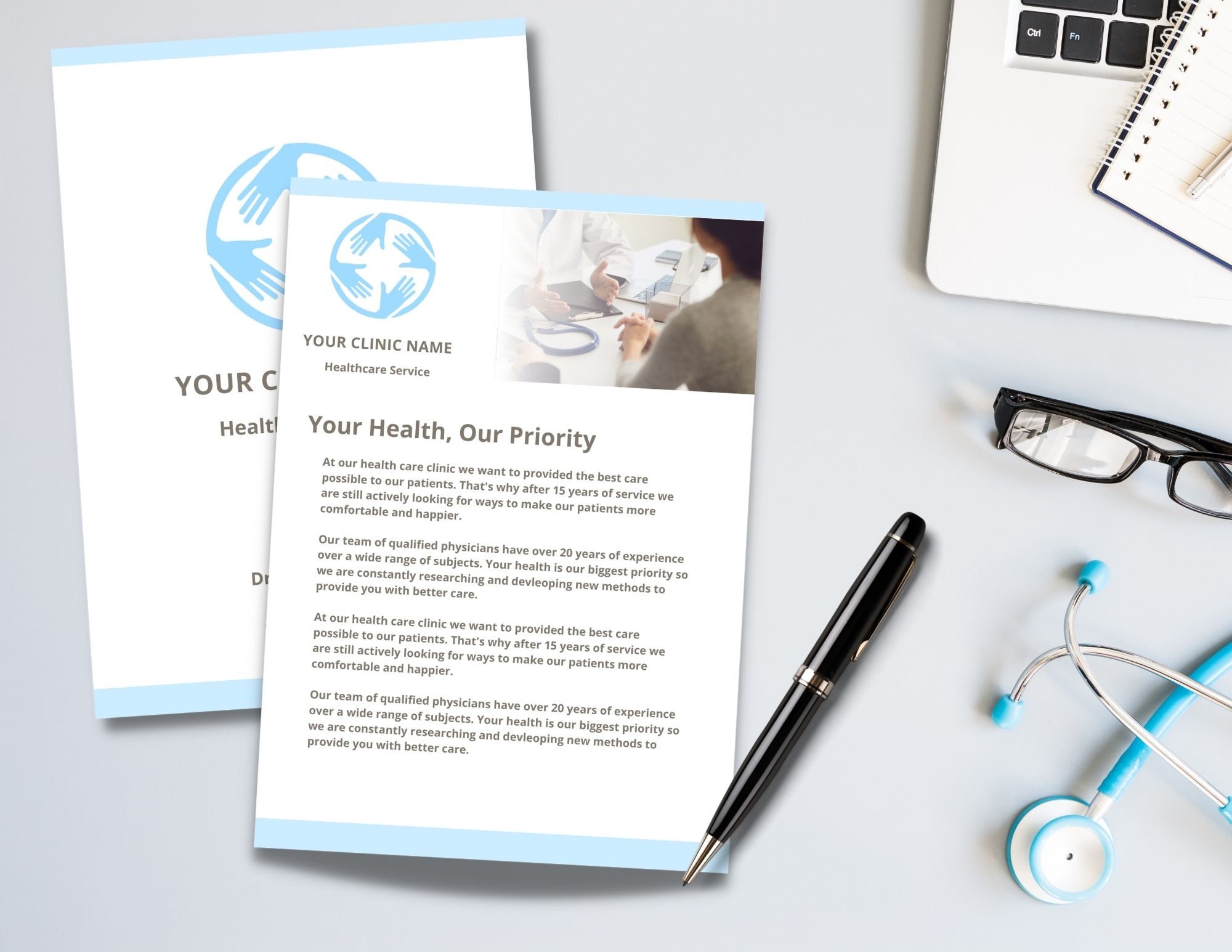 Pastel New Patient Forms, Medical Clinic Document Template, New Patient ...
