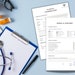 New Patient Form, Bundle, Minimalist, Medical Clinic, Dentist Office ...