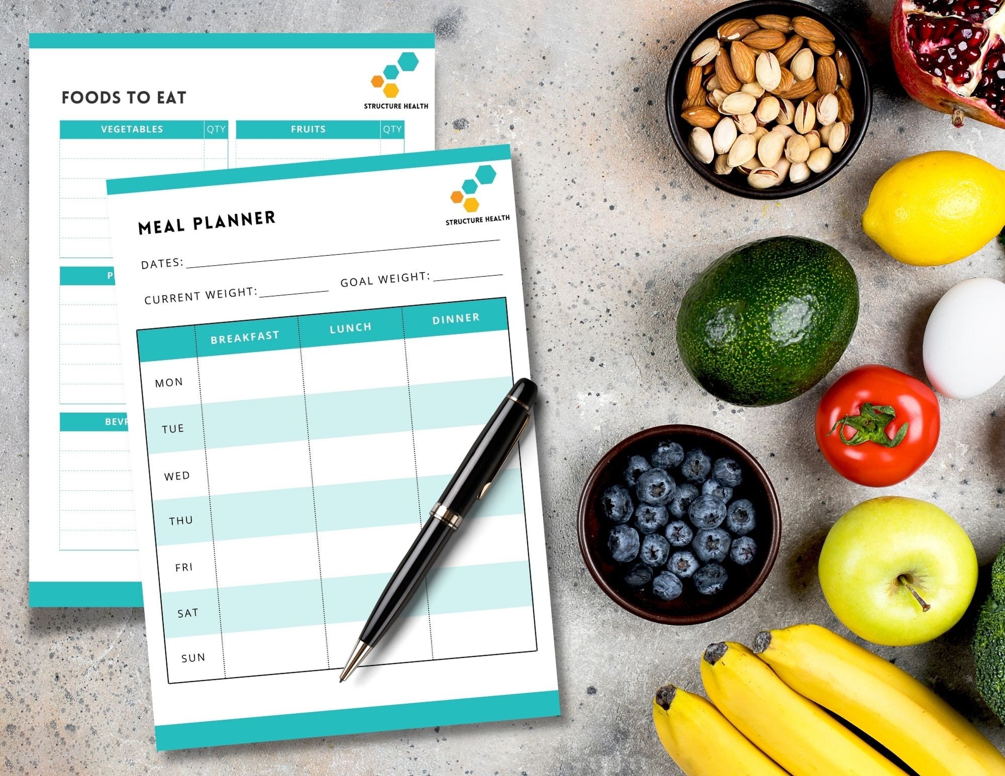 Nutritionist Health Program Forms, Dietitian Customer Document, Fitness ...