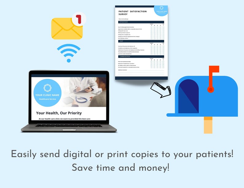 Patient Satisfaction Survey, Medical Clinic, Customer Feedback, Doctor ...