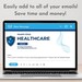 Medical Clinic Email Signature, Doctor Office Email Header, Editable ...