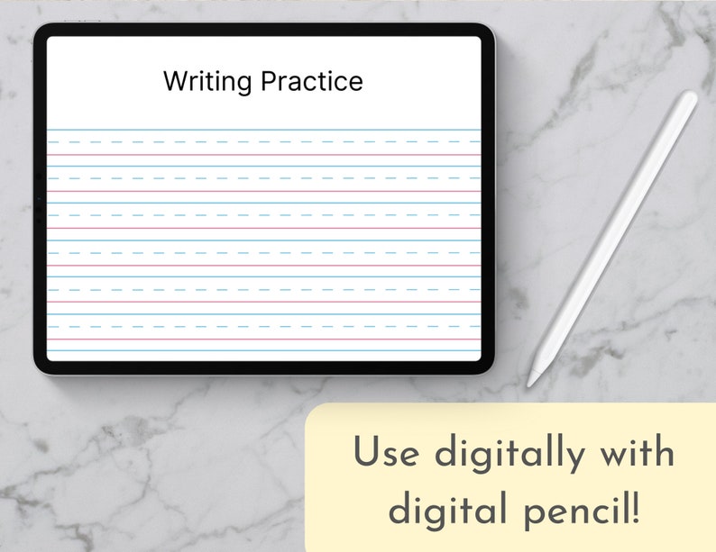 Handwriting Practice Sheet, Alphabet, Sentence, Writing Practice, for ...